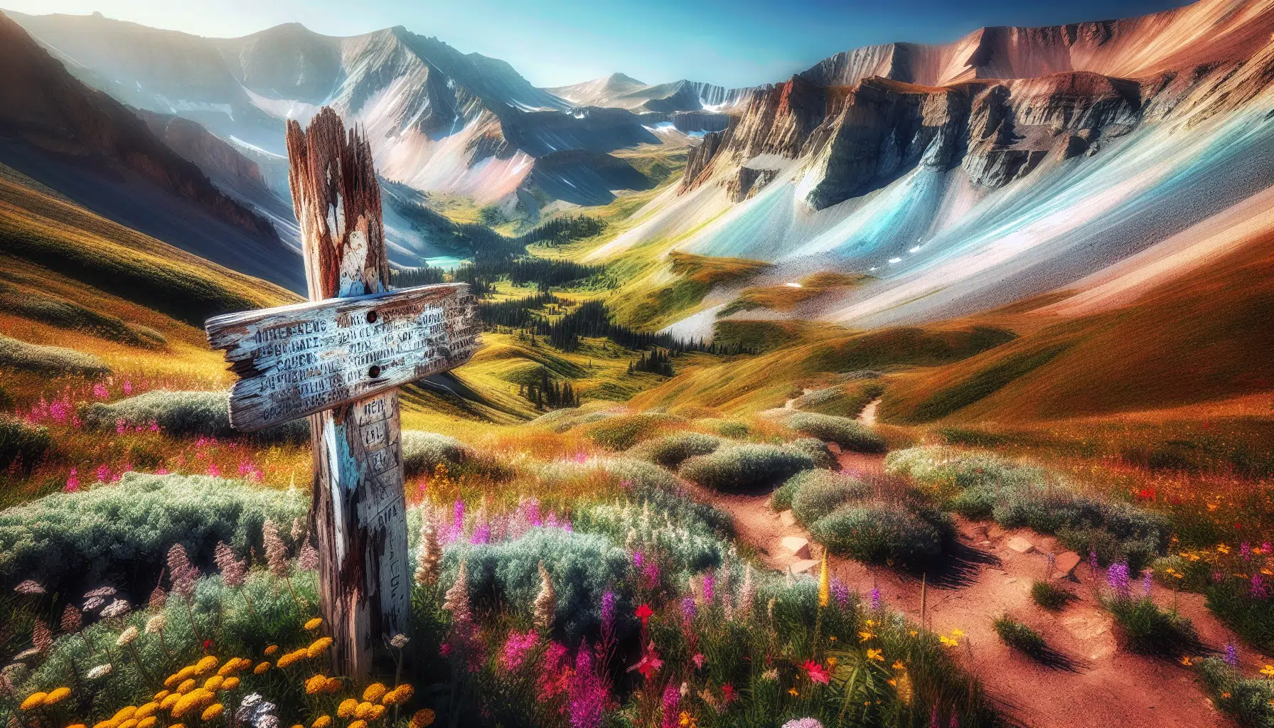 Chalk Benchmark: Colorado's Scenic Trails » Ready Colorado